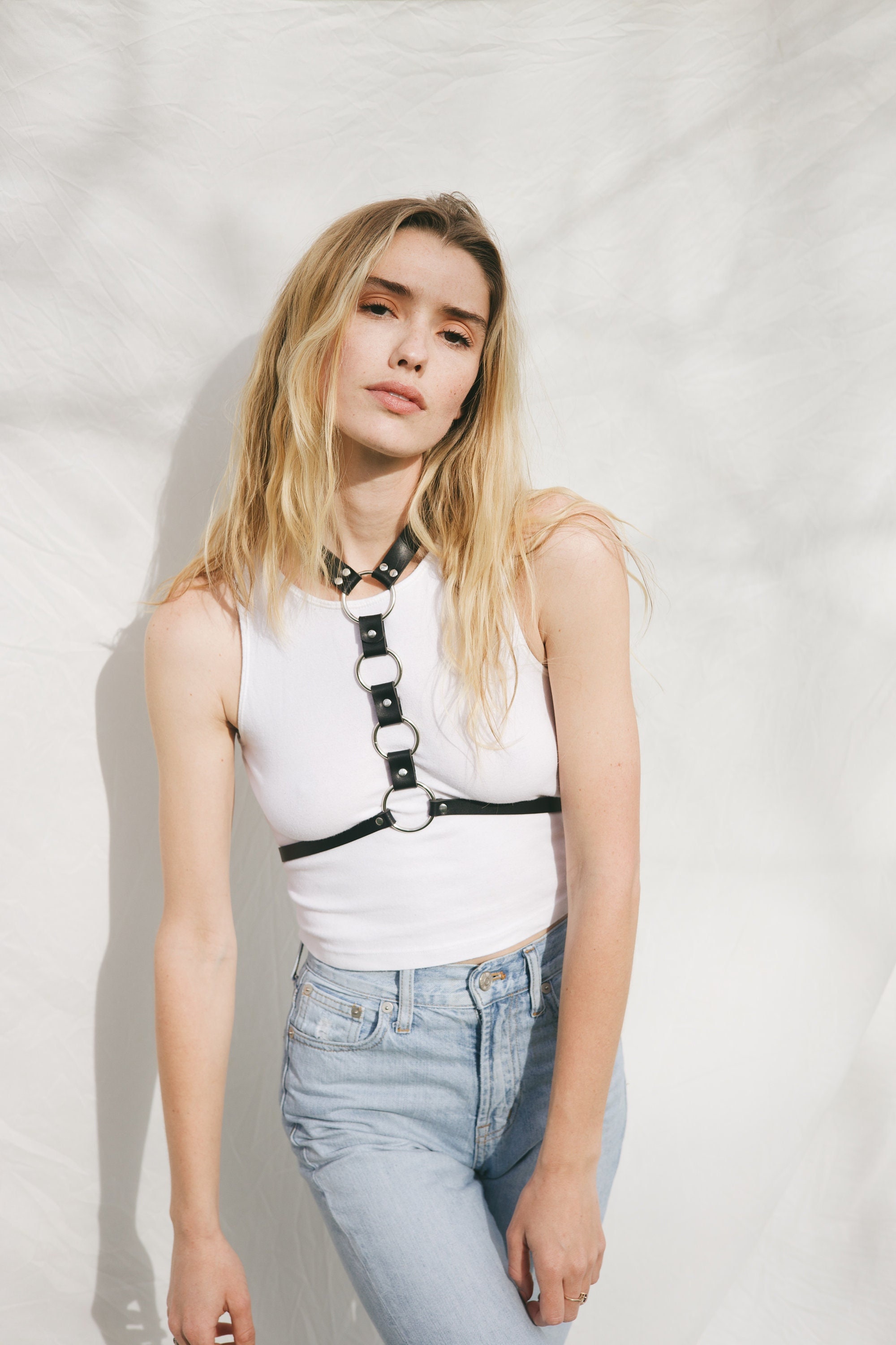 Bondage Bottom Harness — Cactus Cult Leather