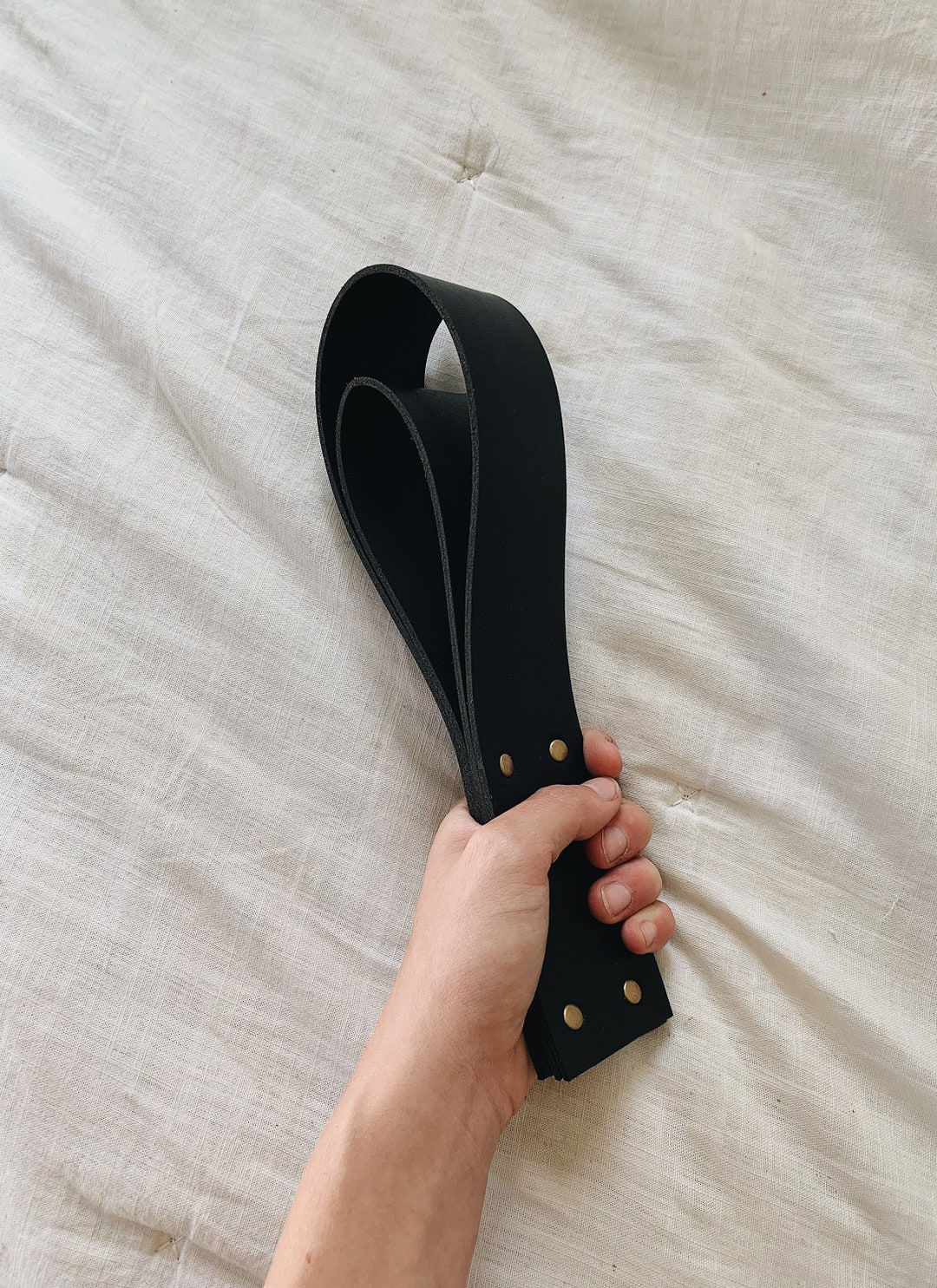 Not Your Dom's Belt Vegan Leather Slapper - Etsy