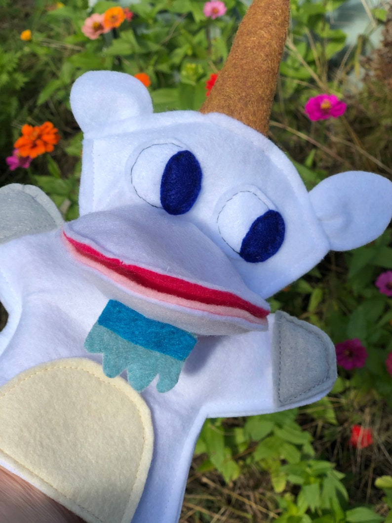 Unicorse Hand Puppet - Etsy