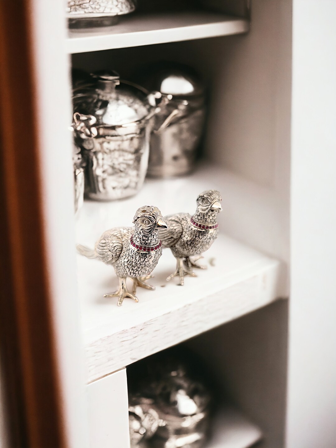 Pair of Pheasants Salt and Pepper Cruet Set, Bird Salt and Pepper ...