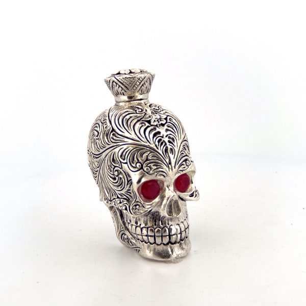Skull Perfume Bottle - Etsy