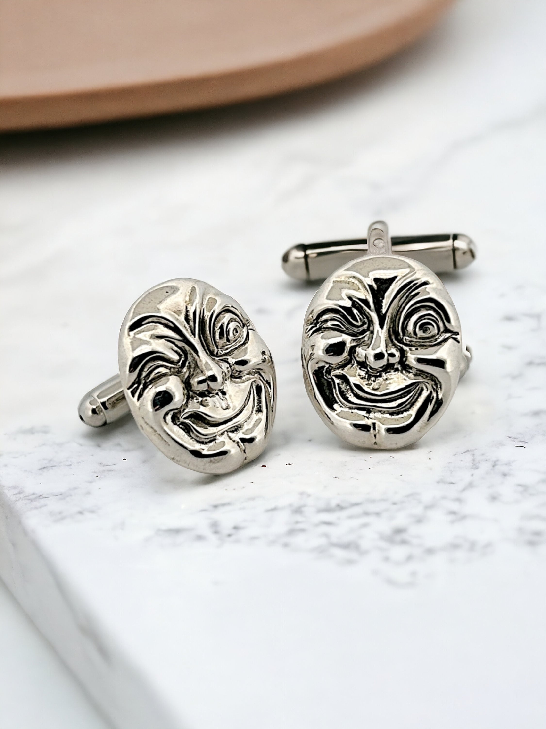 Fine Silver Humpty Dumpty Mens Cufflinks, Groomsman, Father's Day ...