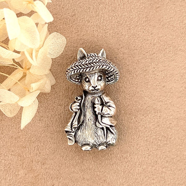 Hallmark Bunny Pin - Etsy
