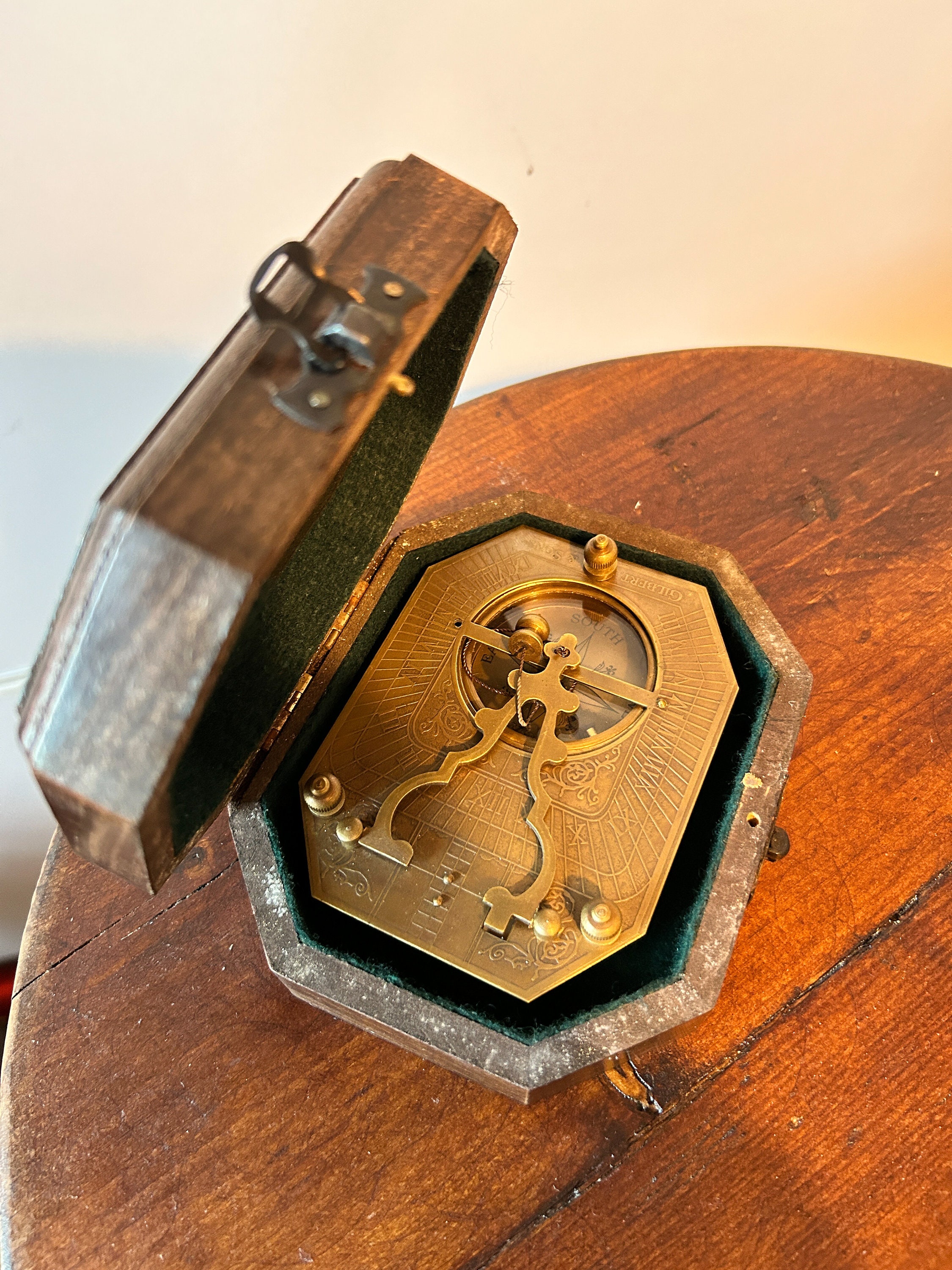 Victorian Nautical Style Sundial Compass - Etsy