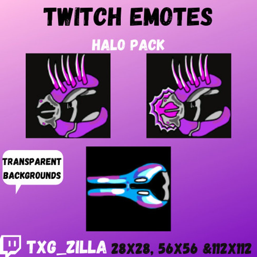 Halo Twitch Emotes - Etsy Australia