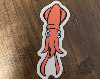 Splatoon Squid Sticker - Etsy