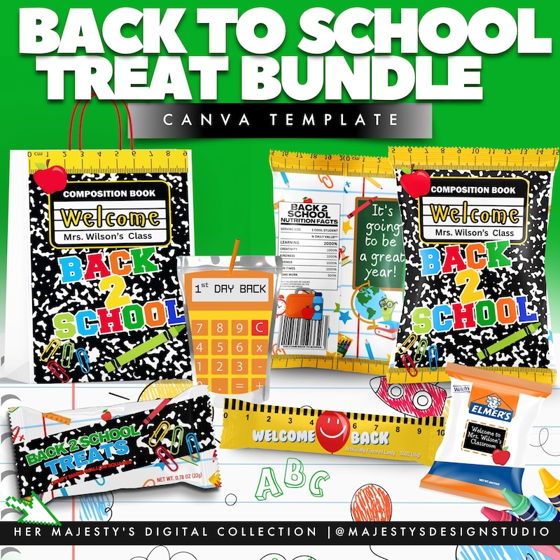 Printable Treat Templates - Etsy