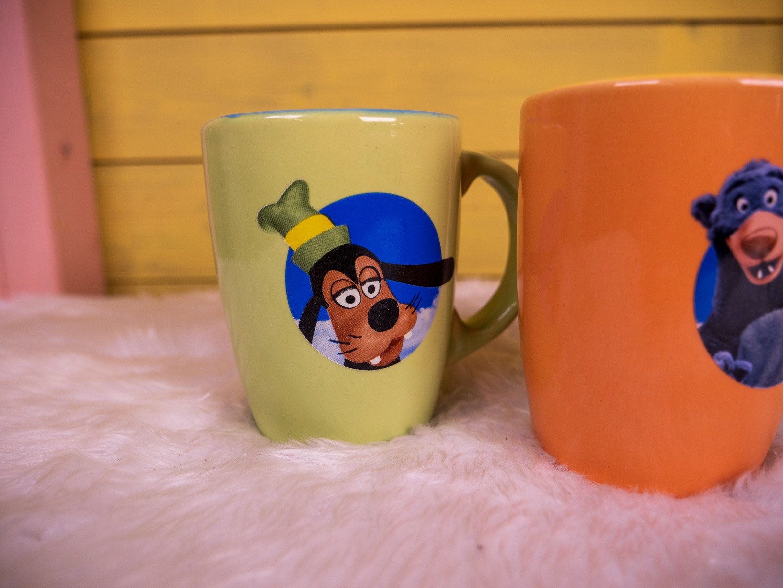 Set of Two Disneyland Paris Retro 90s Goofy and Baloo Mugs - Etsy
