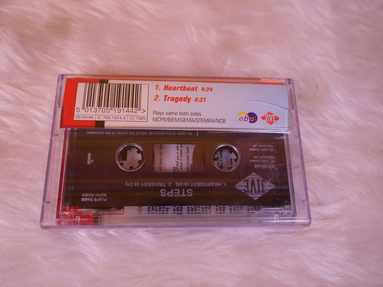 Retro 1998 Steps Heartbeat / Tragedy Cassette Tape - Etsy