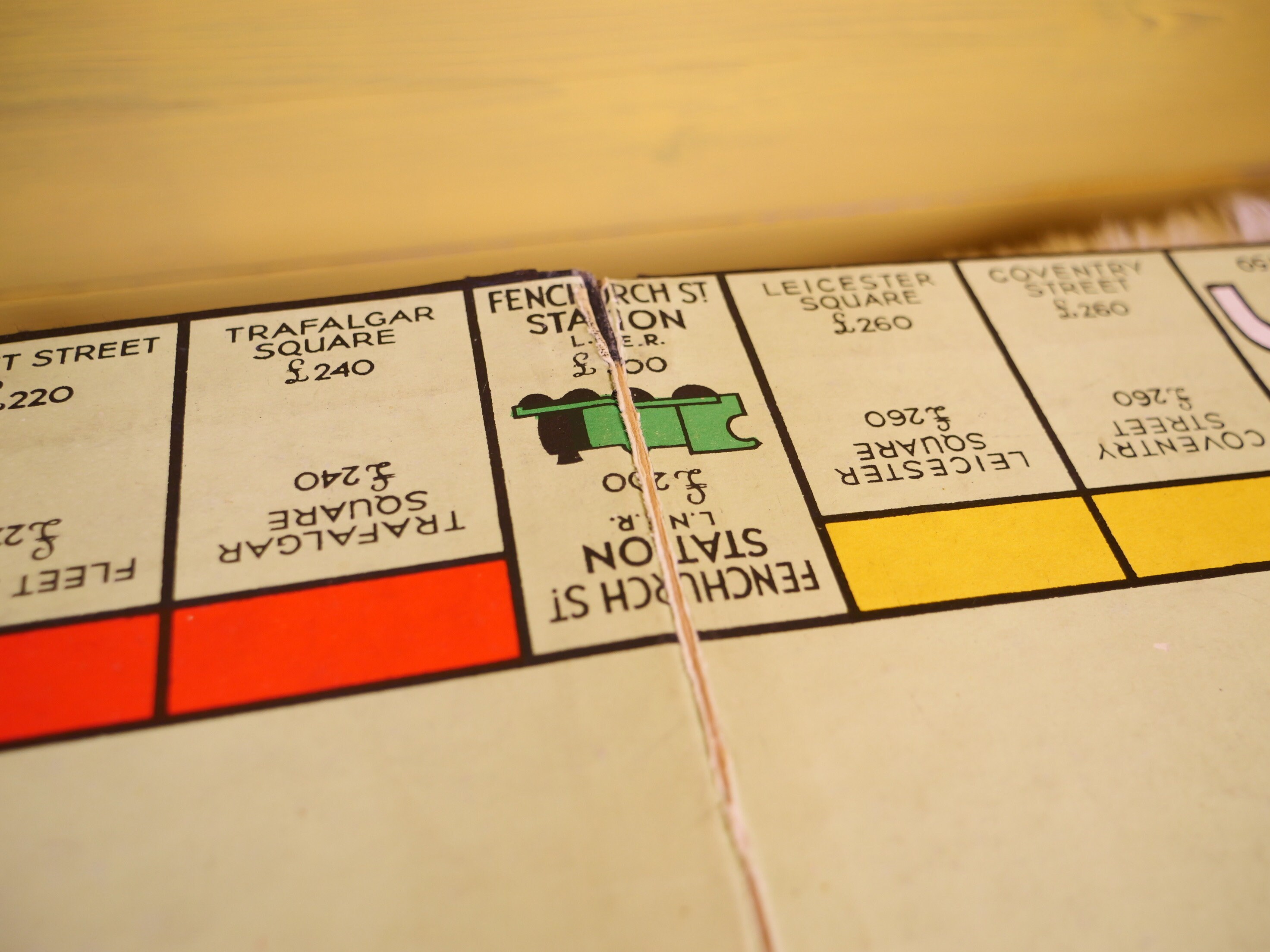 Vintage First Edition Monopoly Board Game 1940s - Etsy