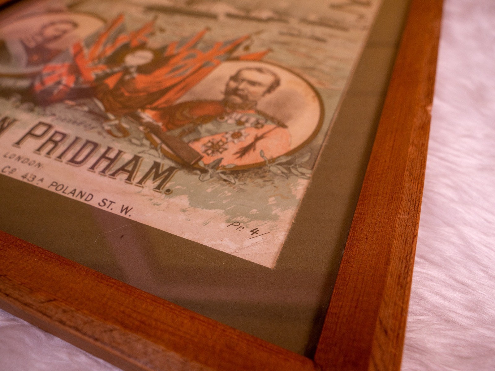 Vintage Military Naval Wartime Print in Frame - Etsy