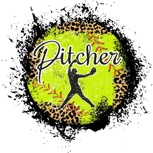 Softball Pitcher - Etsy
