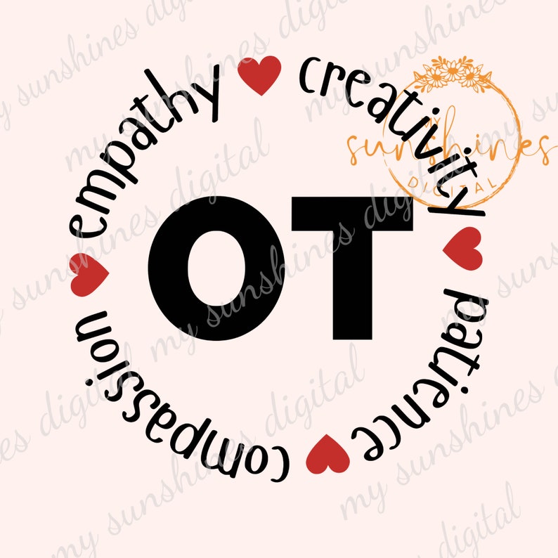 OT Svg Occupational Therapist Svg OT Png Occupational - Etsy