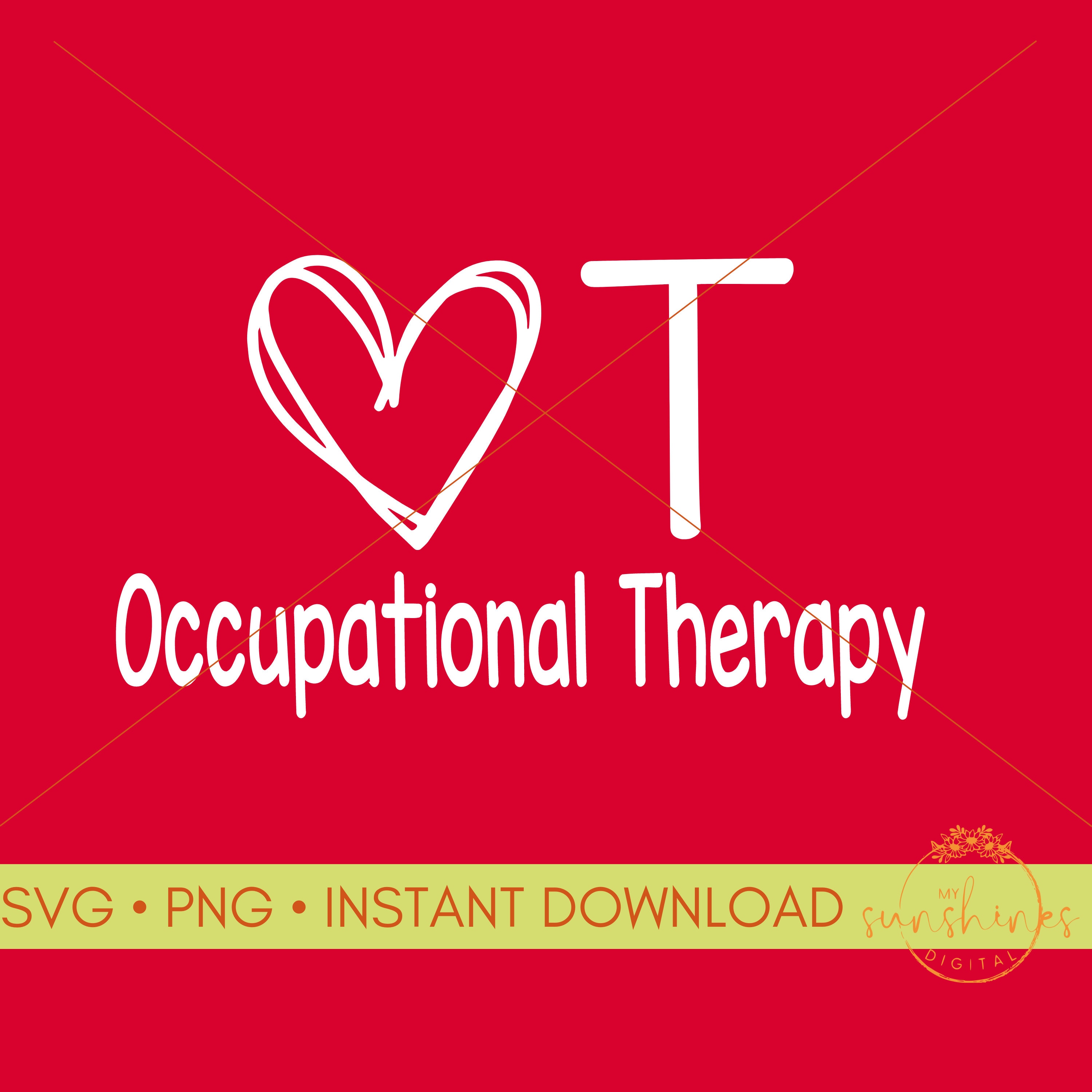 I Love Occupational Therapy Logo