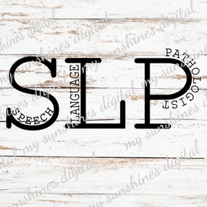 SLP Svg Speech Language Pathologist Svg SLP Png Speech Therapist Png ...
