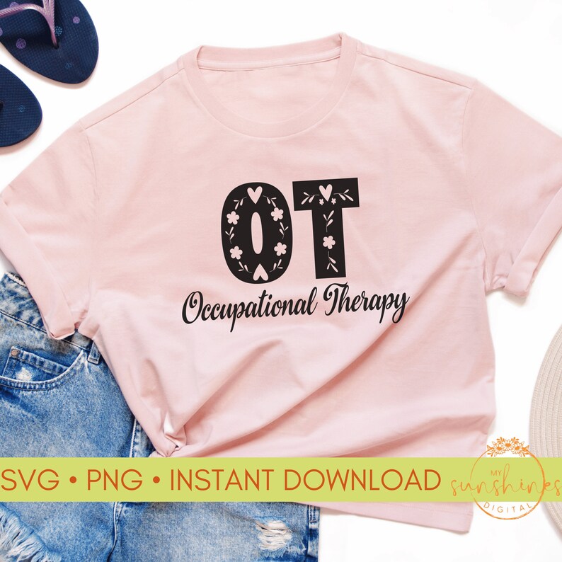 Occupational Therapy Svg OT Svg OT Cut File Occupational Therapist Svg ...