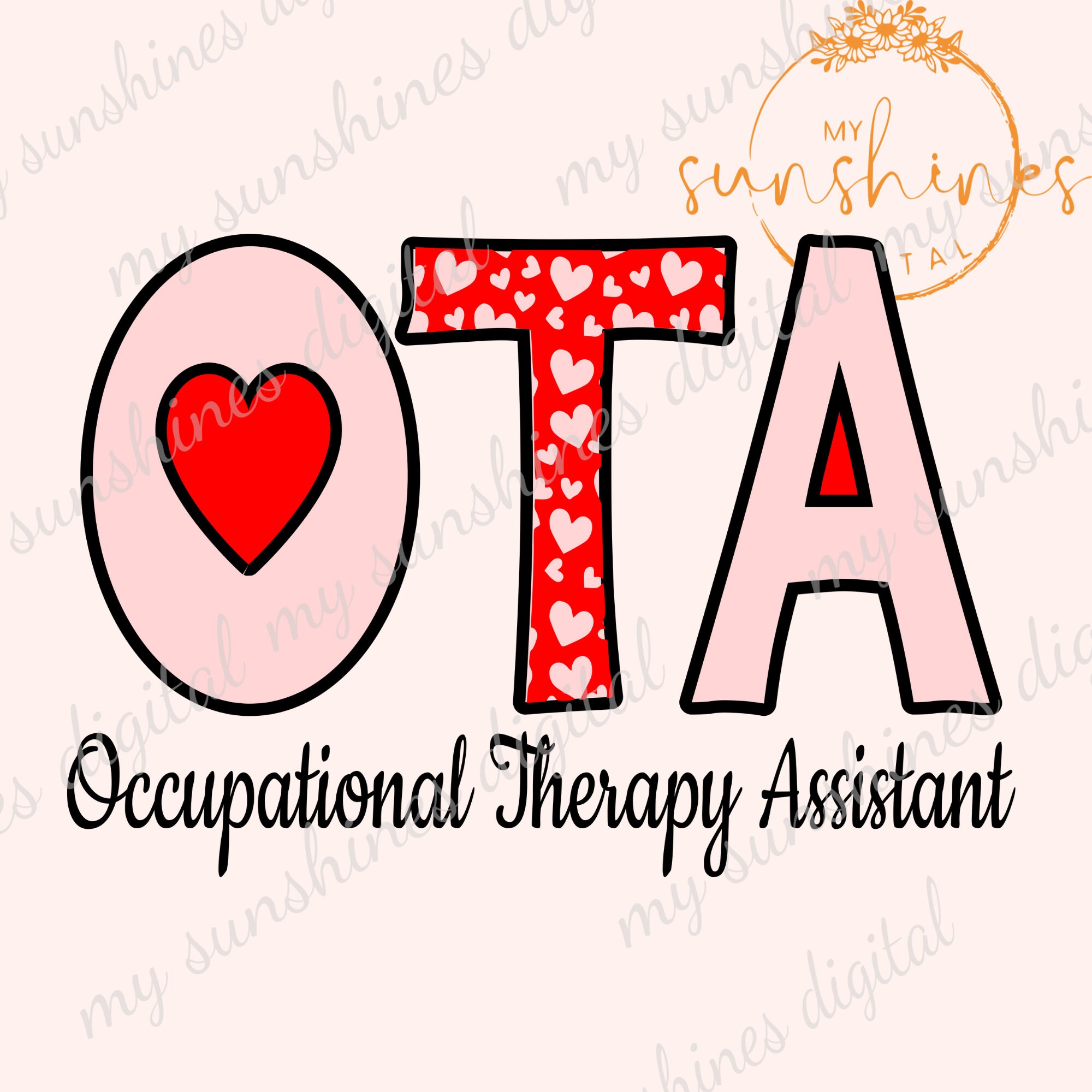 OTA Svg | Occupational Therapist Assistant Svg | OTA Png | Occupational ...