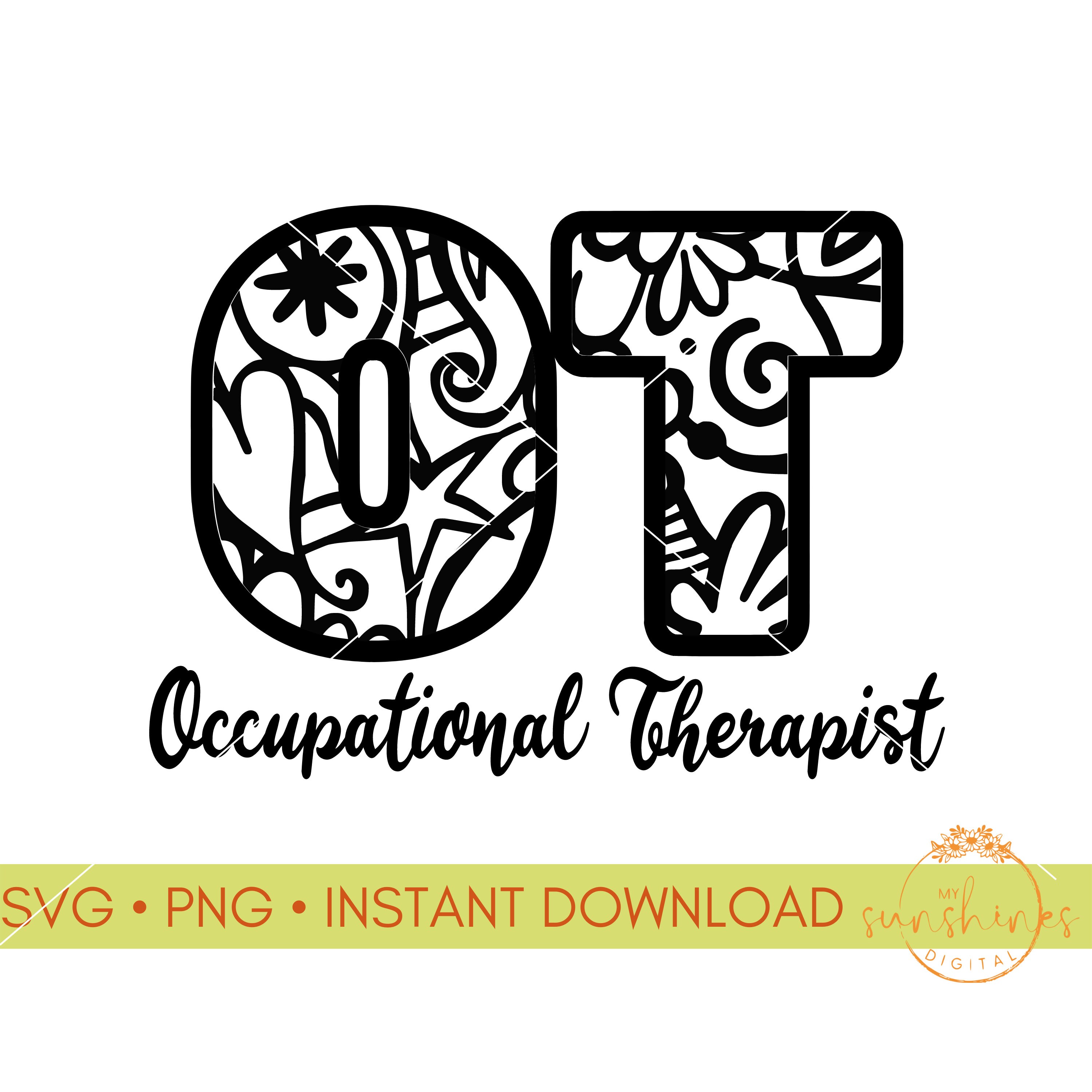 Occupational Therapist Svg | OT Png | OT Png |occupational Therapist ...