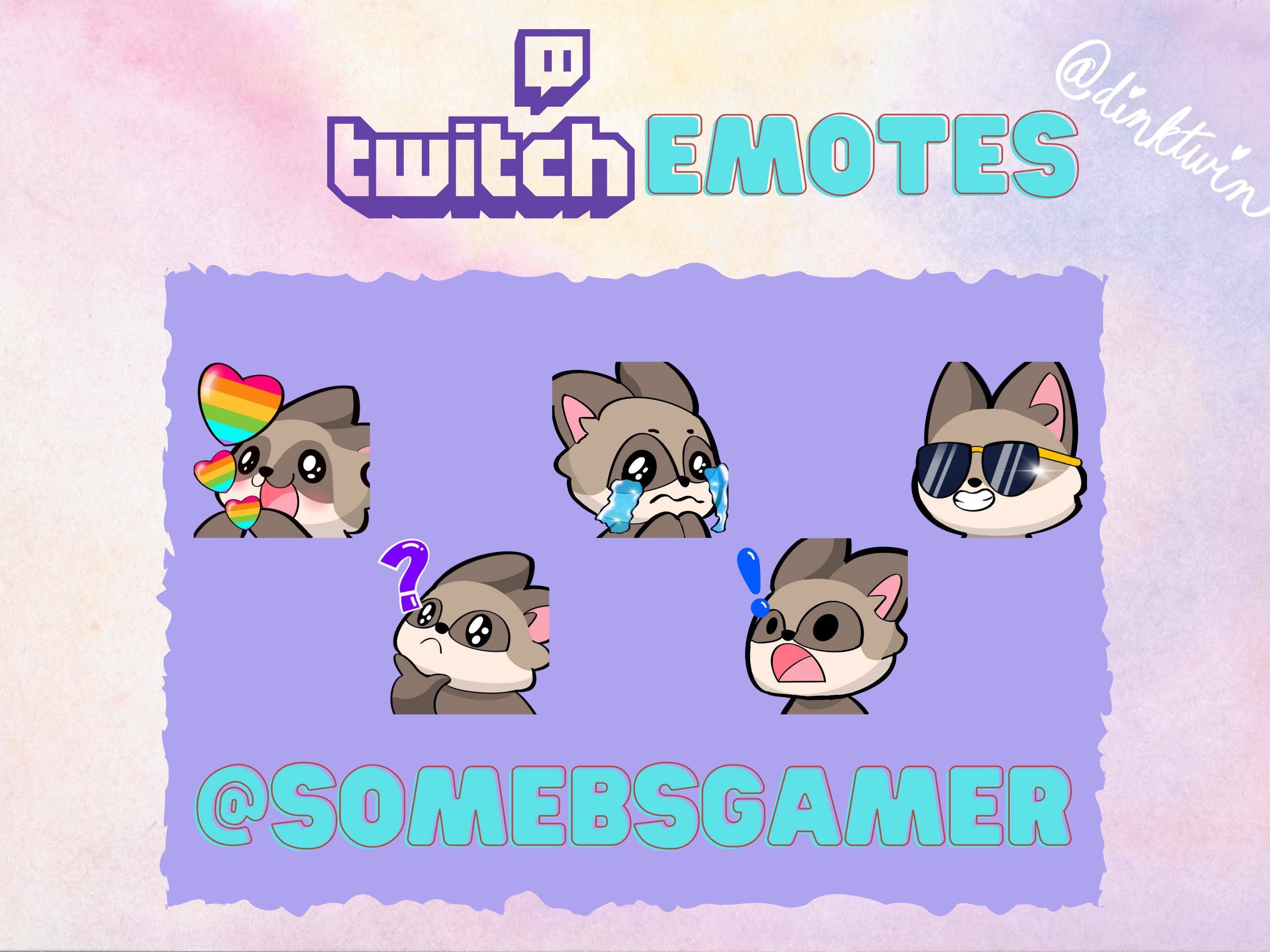 Custom Twitch Emotes/bits Badges/sub Badges/digital Art Commissions! - Etsy