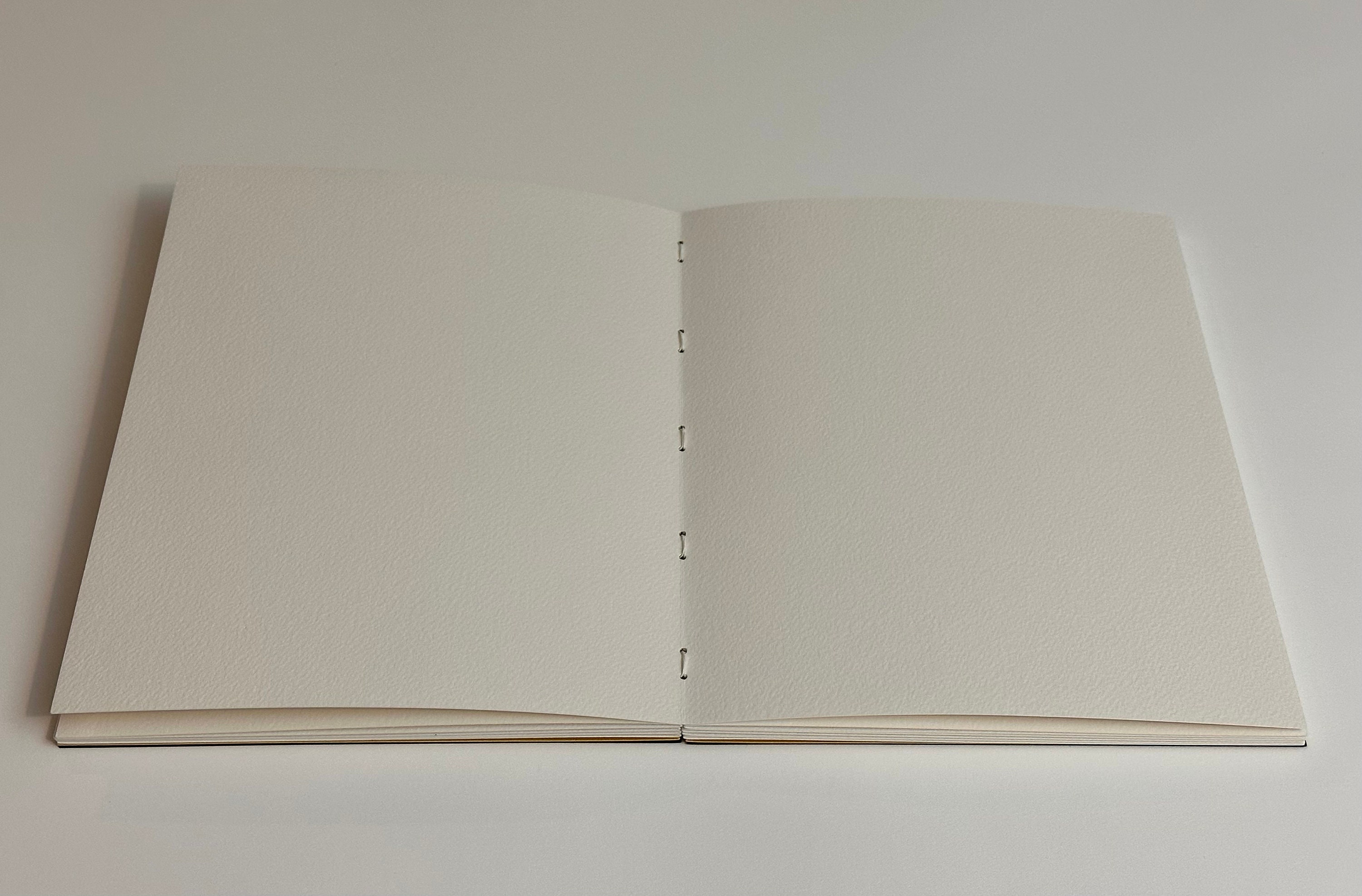 Handmade 8x10 Watercolor Sketchbook: Arches/fabriano, Lay Flat - Etsy