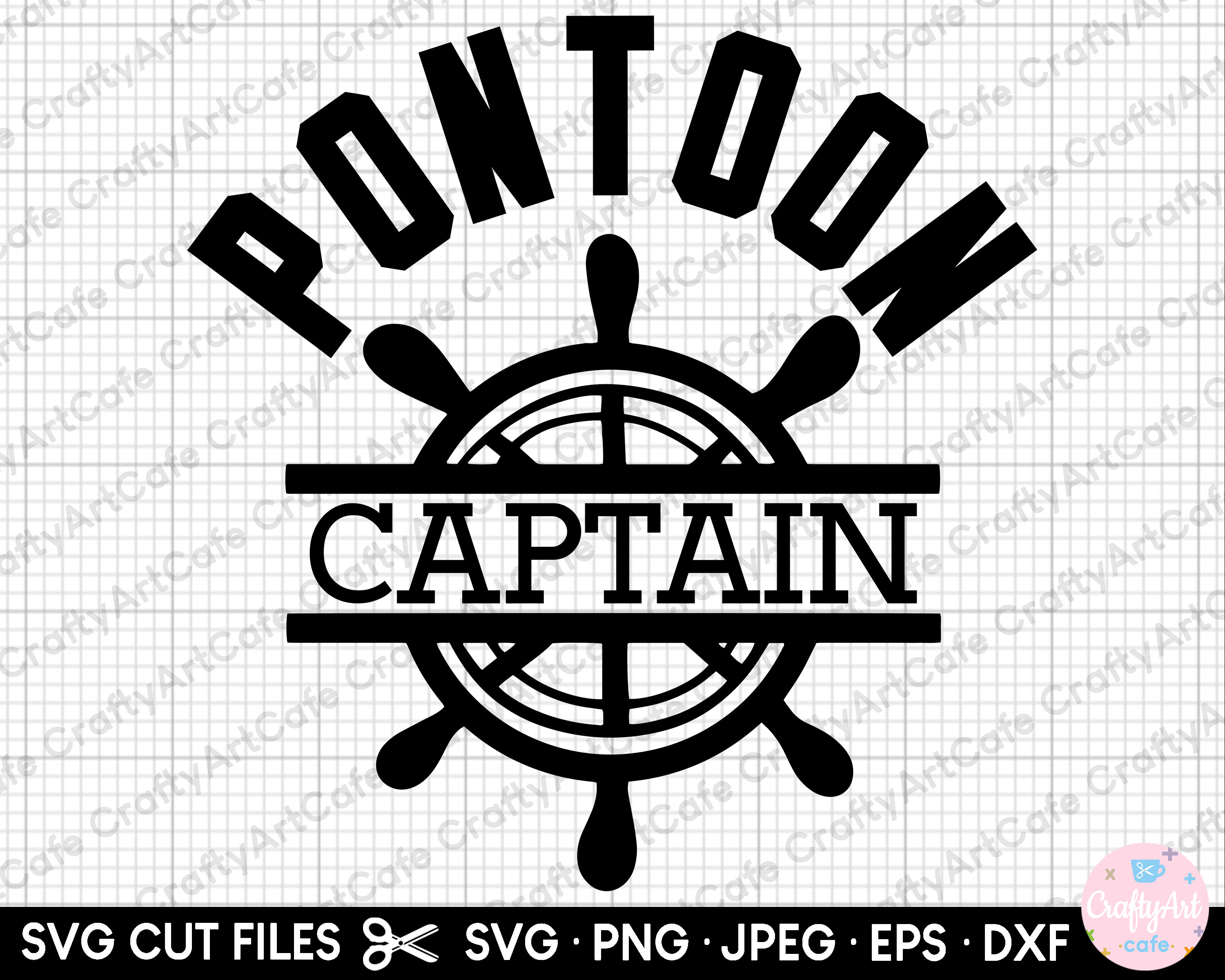 Pontoon Svg - Etsy