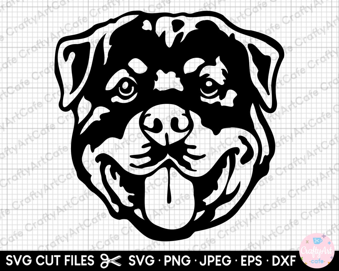 Rottweiler Head Svg Rottweiler Head Png Rottweiler Head Clipart ...