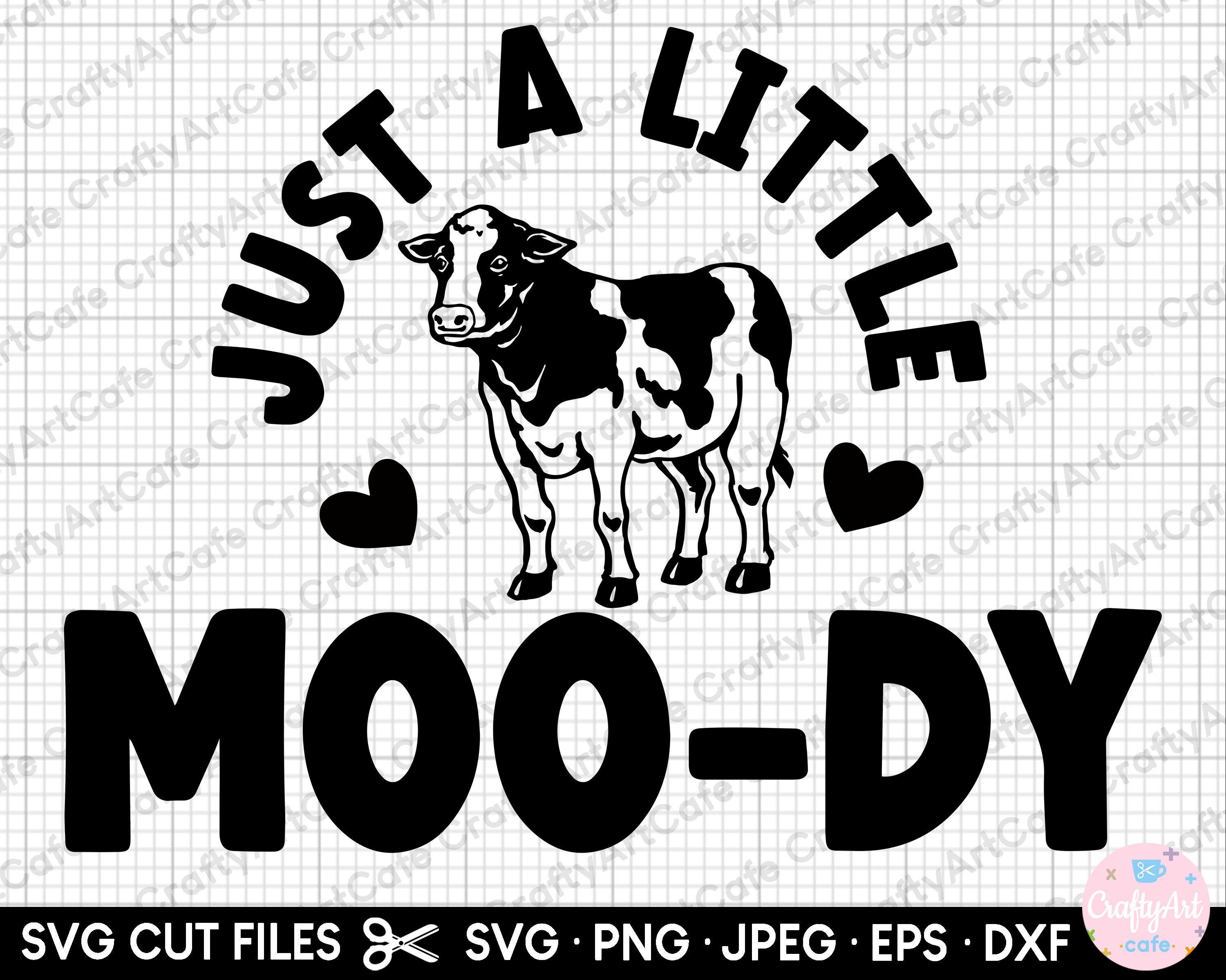 Cow Svg Cut File for Cricut Shirt Commercial Use Funny Gift Design Just ...