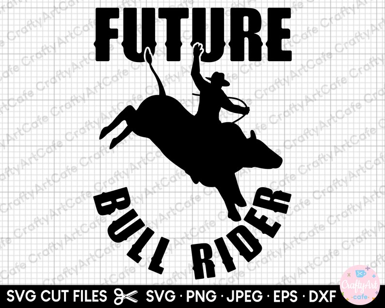 Bull Riding Svg, Bull Riding Png, Rodeo Svg, Rodeo Png, Commercial Use ...