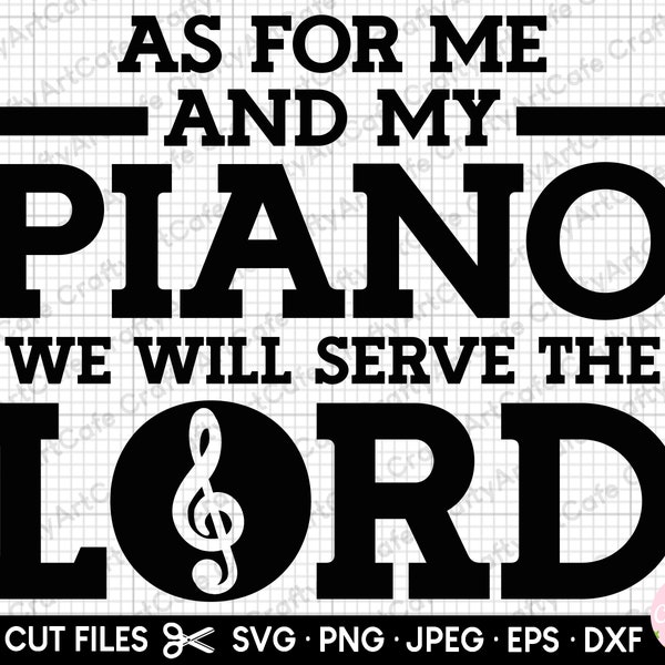 Piano Svg - Etsy