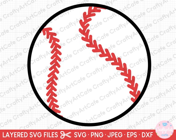 Baseball Ball Svg Baseball Ball Clipart Baseball Ball Png - Etsy