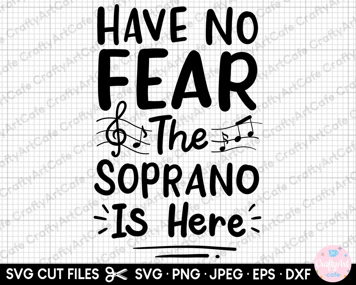 Soprano Svg Png - Etsy