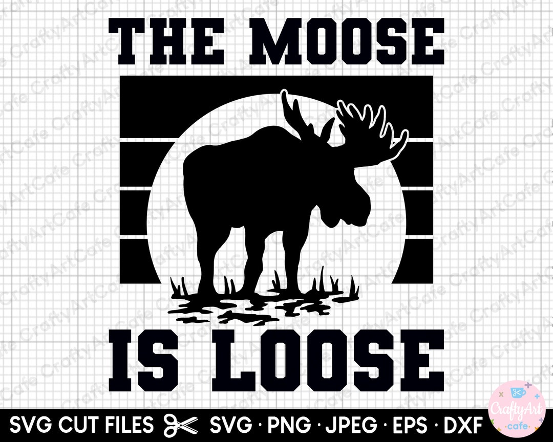 Moose Svg Png - Etsy