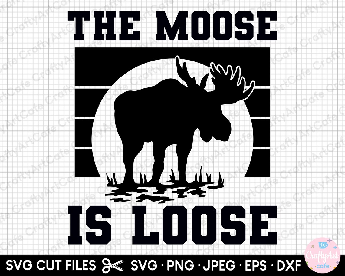 Moose Svg Png - Etsy