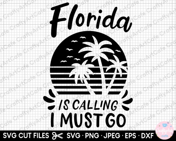 Florida Svg Png Florida Vacation Svg Png - Etsy