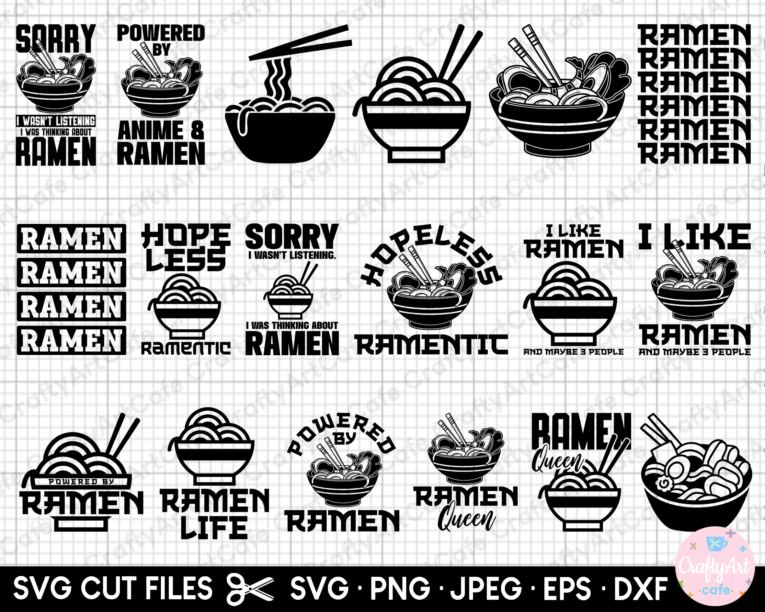 Ramen Svg Ramen Png Ramen Svg Bundle Ramen Png Bundle - Etsy Ireland