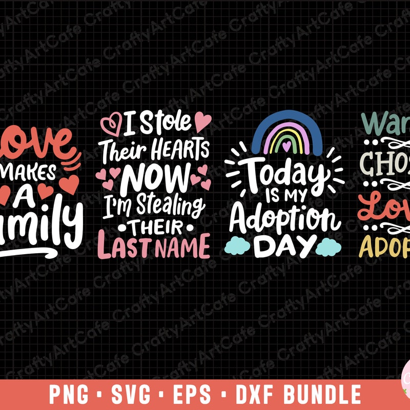 Adoption Day Svg - Etsy