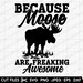Moose Svg - Etsy