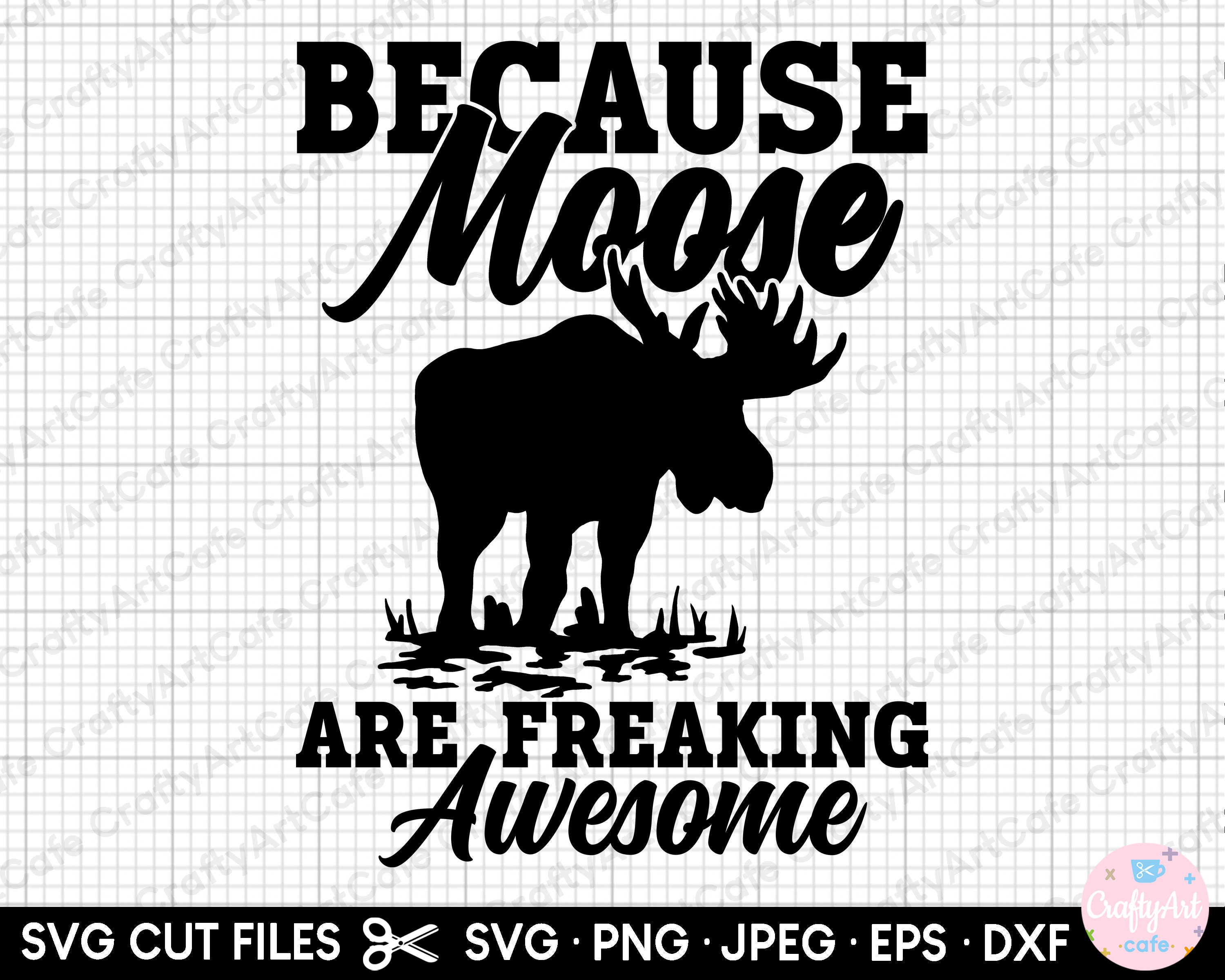 Moose Svg - Etsy