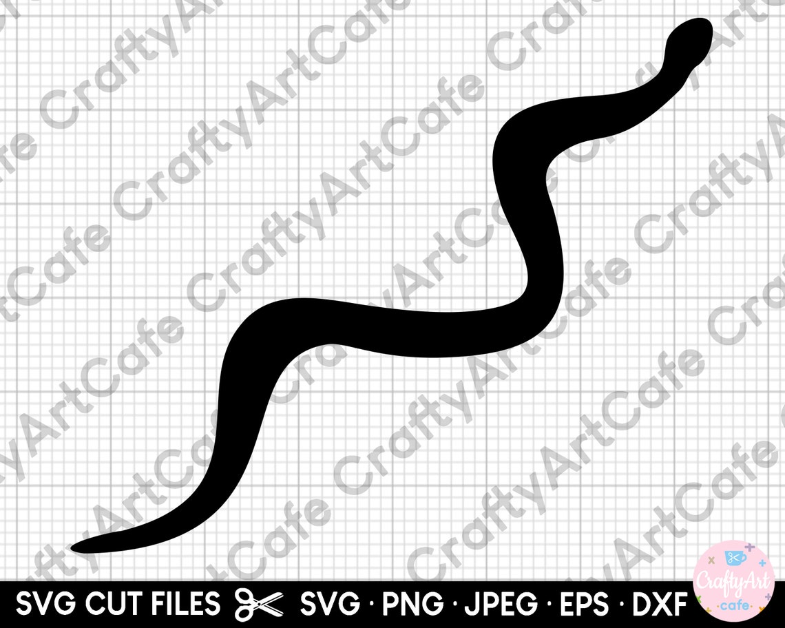 Snake Silhouette Svg Snake Silhouette Png Snake Clipart - Etsy