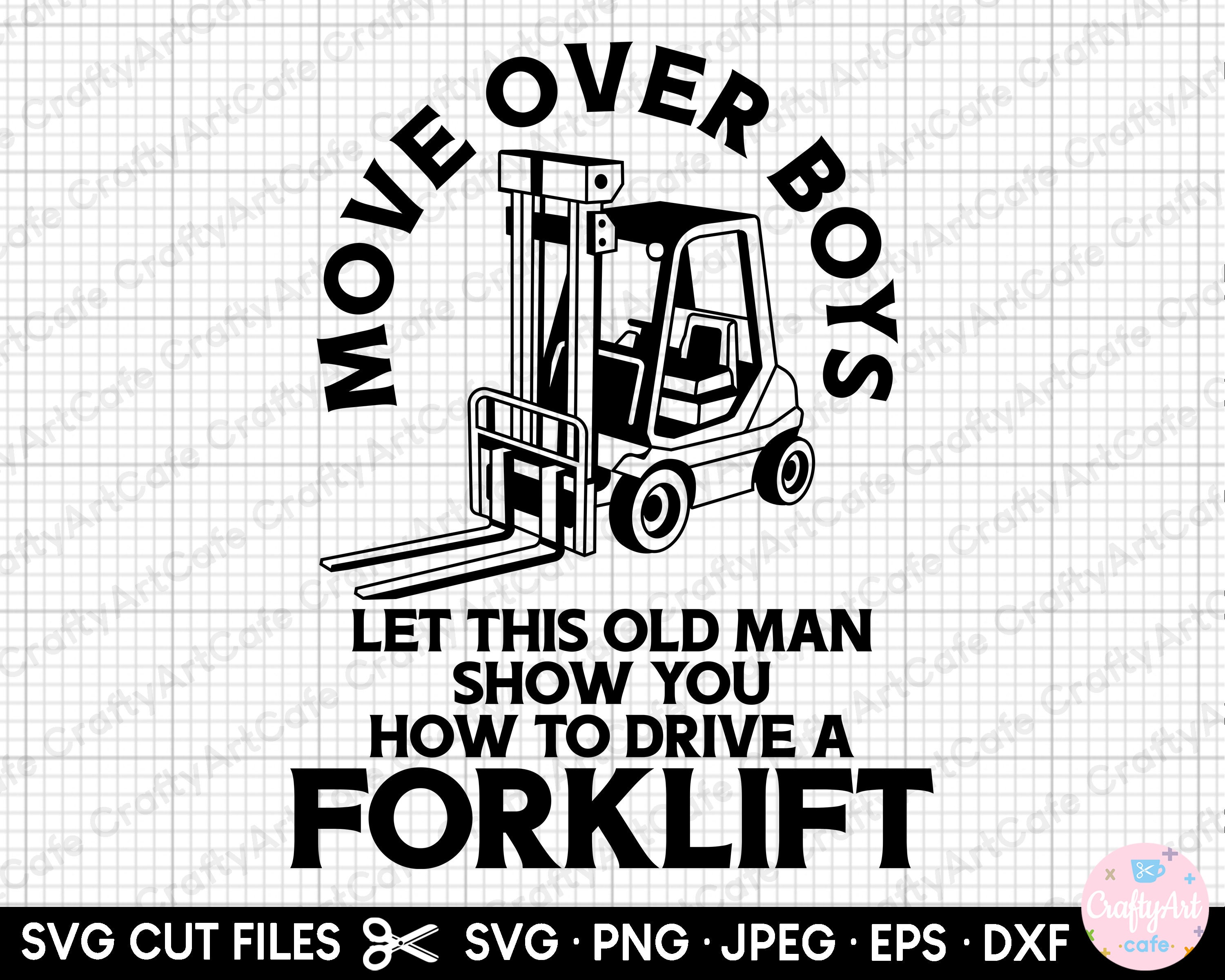 Forklift Svg Png Forklift Driver Svg Png Forklift Operator Svg - Etsy ...