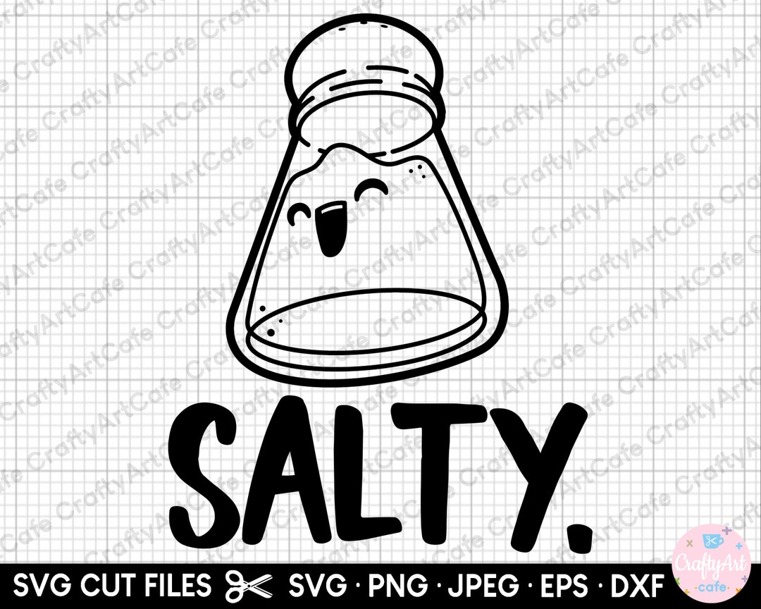 Salty Svg Png - Etsy