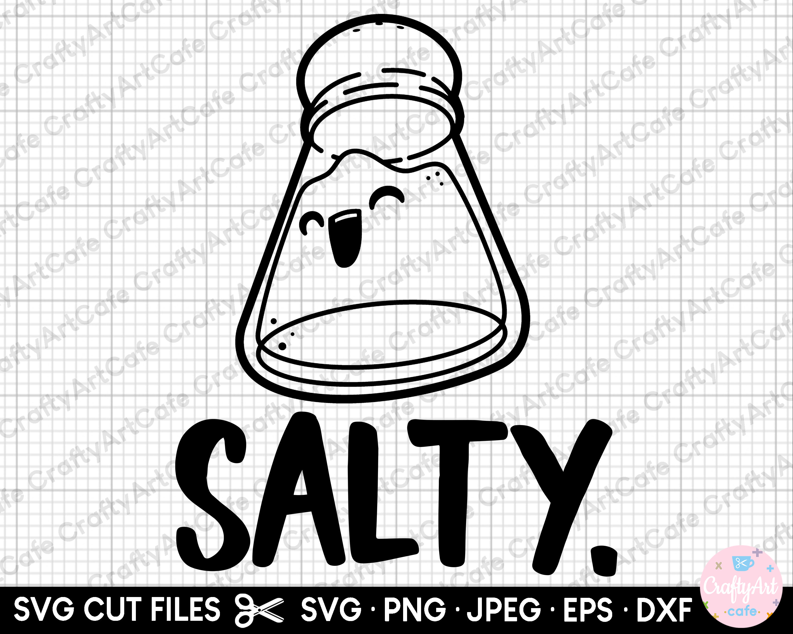 Salty Svg Png - Etsy