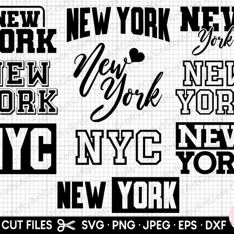Nyc Svg - Etsy