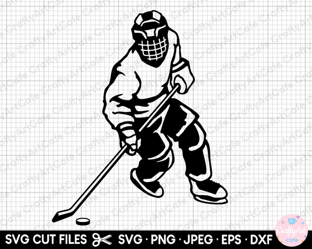 Ice Hockey Player Svg, Ice Hockey Player Png, Ice Hockey Player Clipart, Ice Hockey Player ...