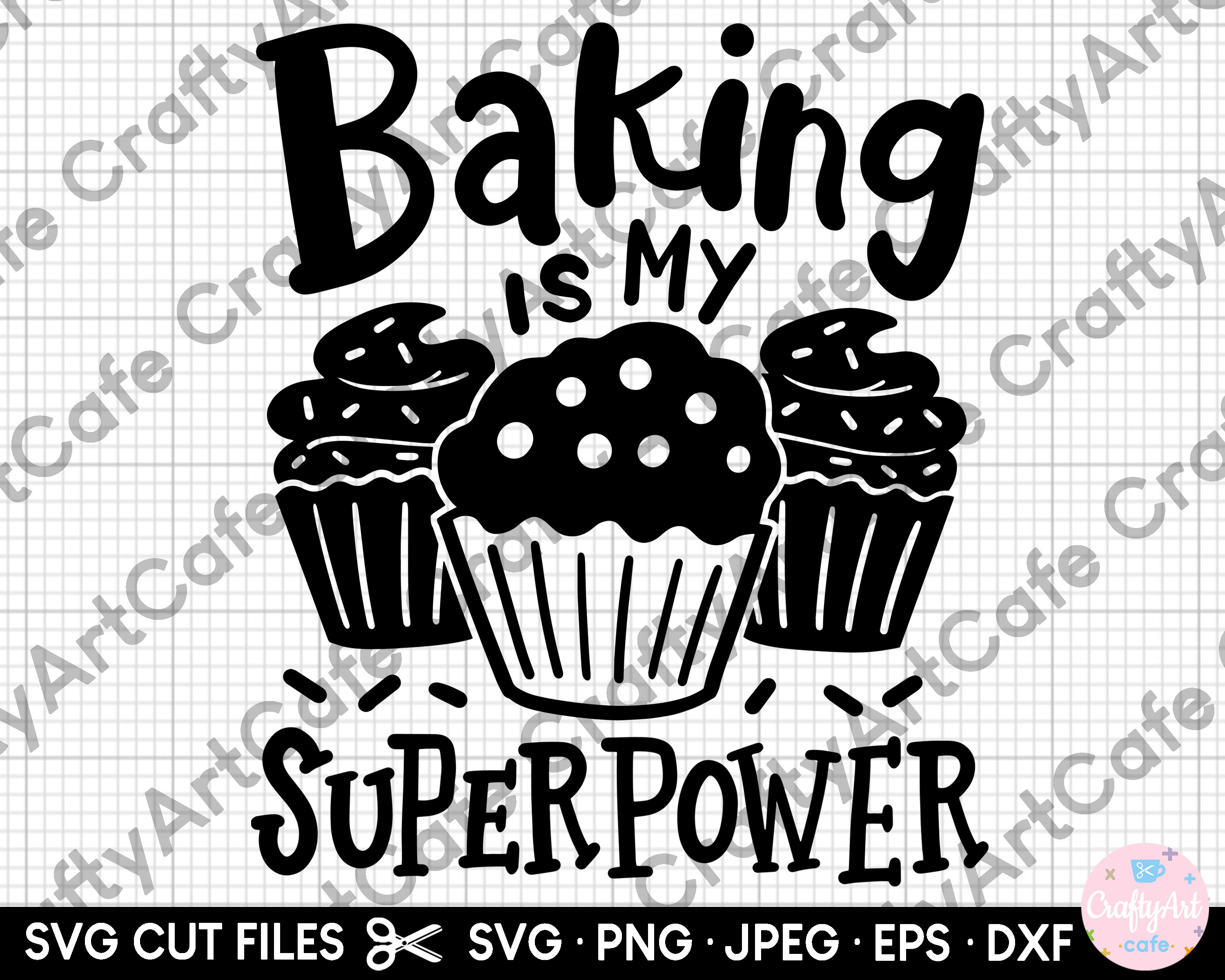 Scrapbooking Baker SVG Baking SVG Baking is My Superpower svg, Baking ...