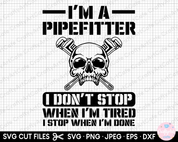 Pipefitter Svg - Etsy