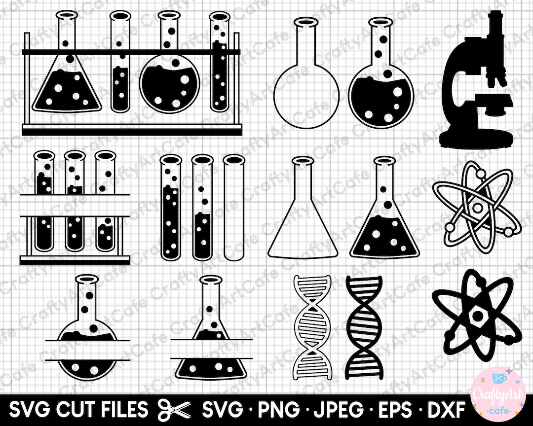 Science Utilities Svg Bundle Commercial Use Cricut Labratory Svg Bundle ...