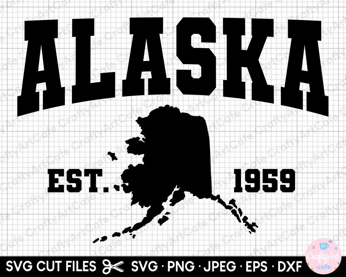Alaska Svg - Etsy