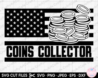 Coin Collector Dxf - Etsy