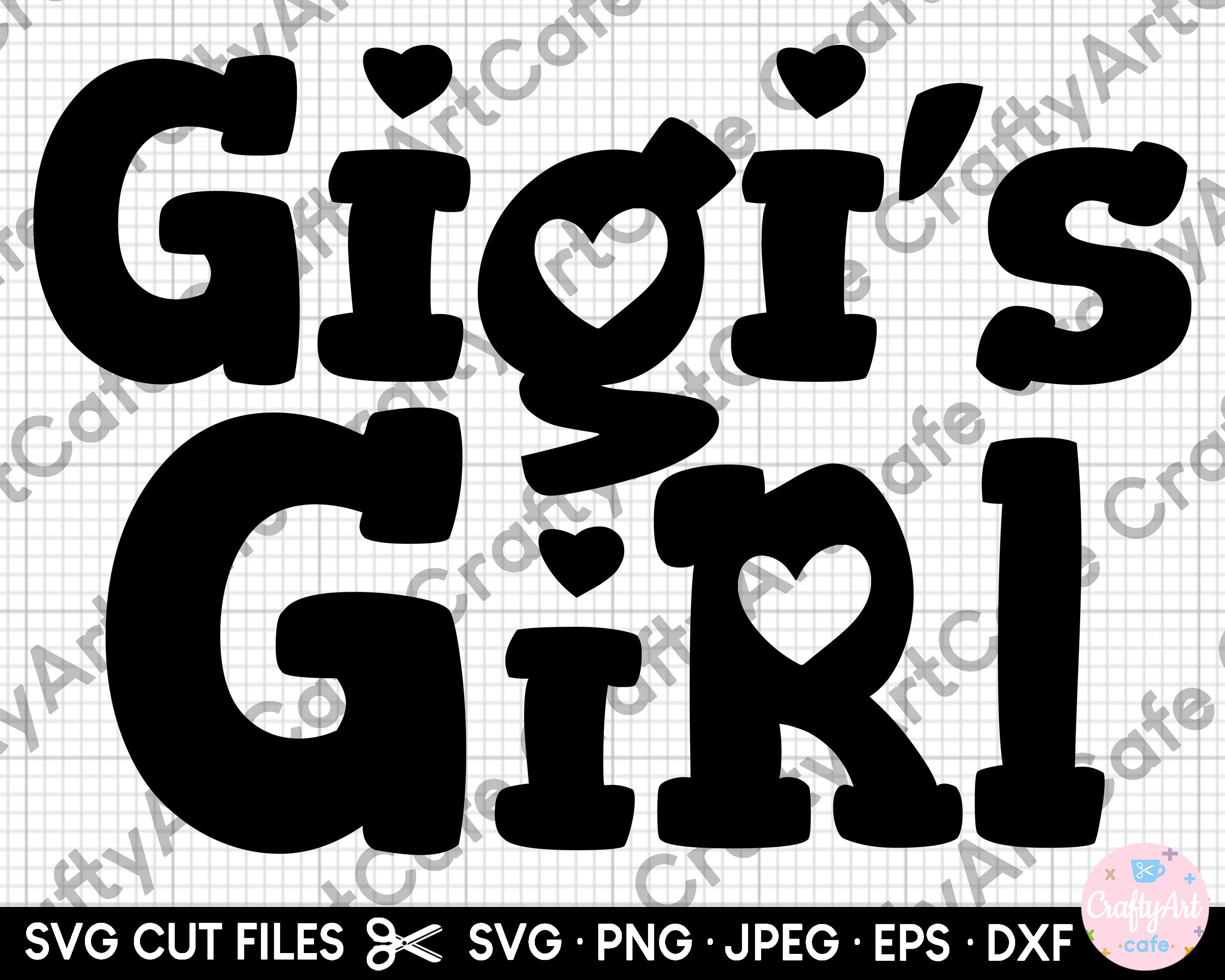Gigi's Girl Svg Gigi Svg Gigi Png Gigi Svg for Cricut - Etsy
